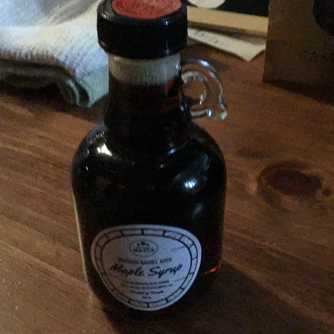 250ml Bourbon Barrel Maple Syrup – Bad Apple Brewing Company Ltd.